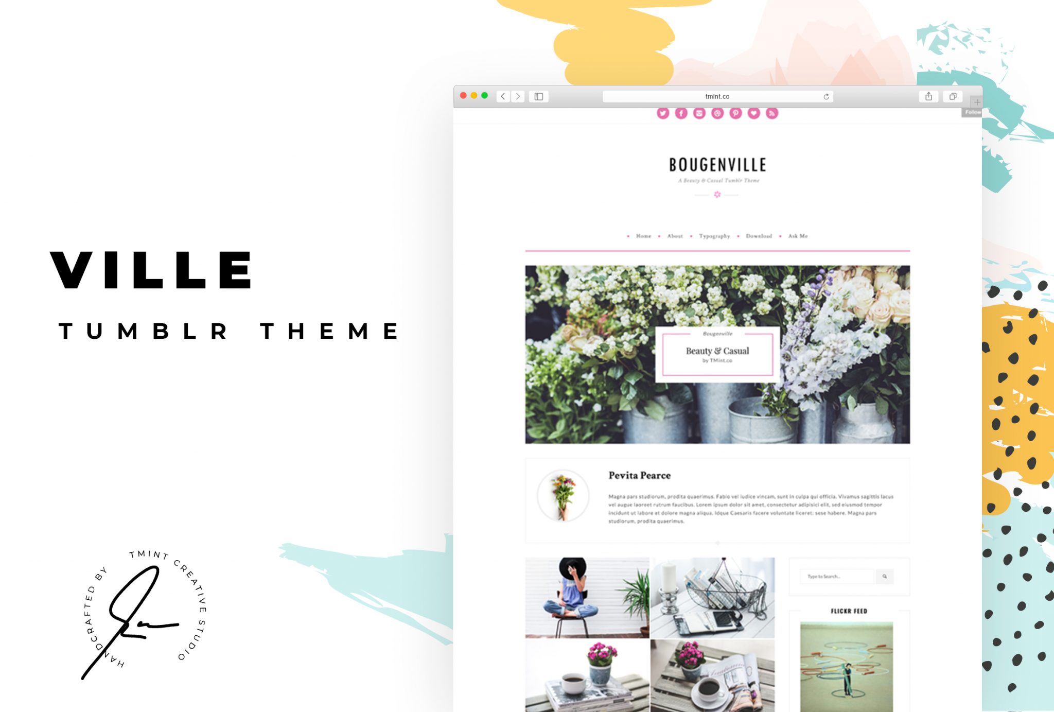 Blank Tumblr Theme | TMint