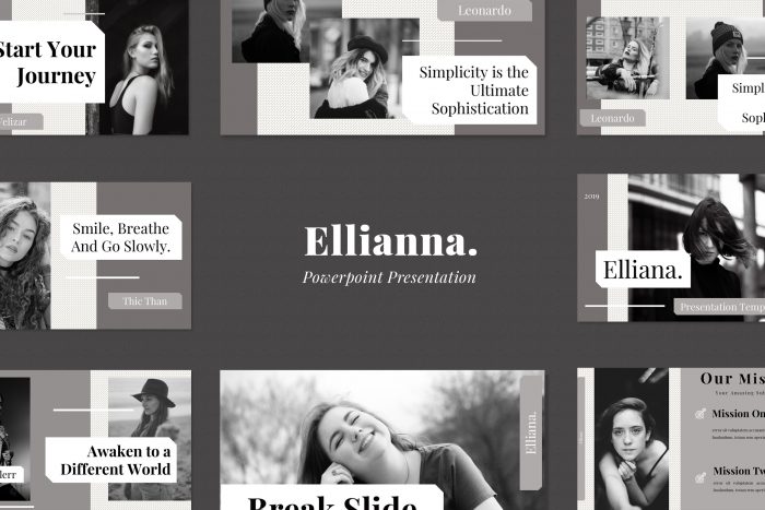 Elliana Presentation Template | TMint