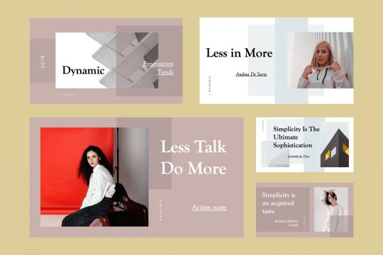 Dynamic Presentation Template | TMint