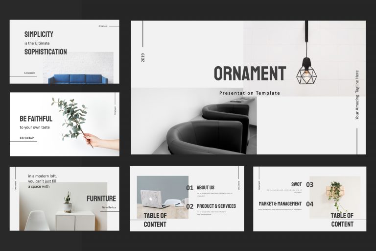 Ornament Presentation Template | TMint