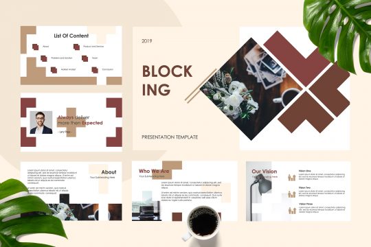Blocking Presentation Template | TMint