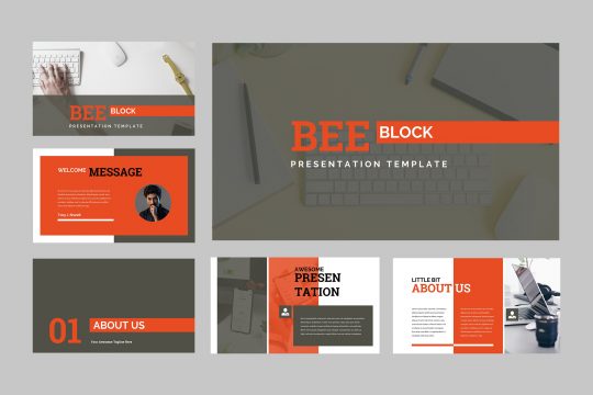 Beblock Presentation Template | TMint