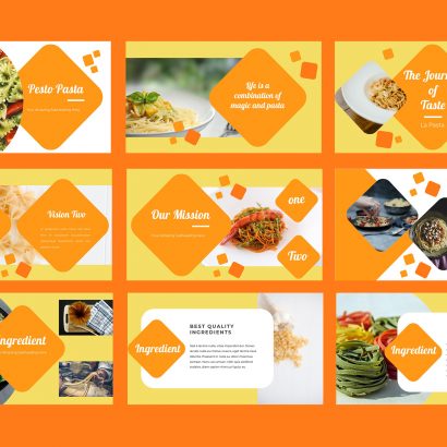 Pasta Presentation Template | TMint