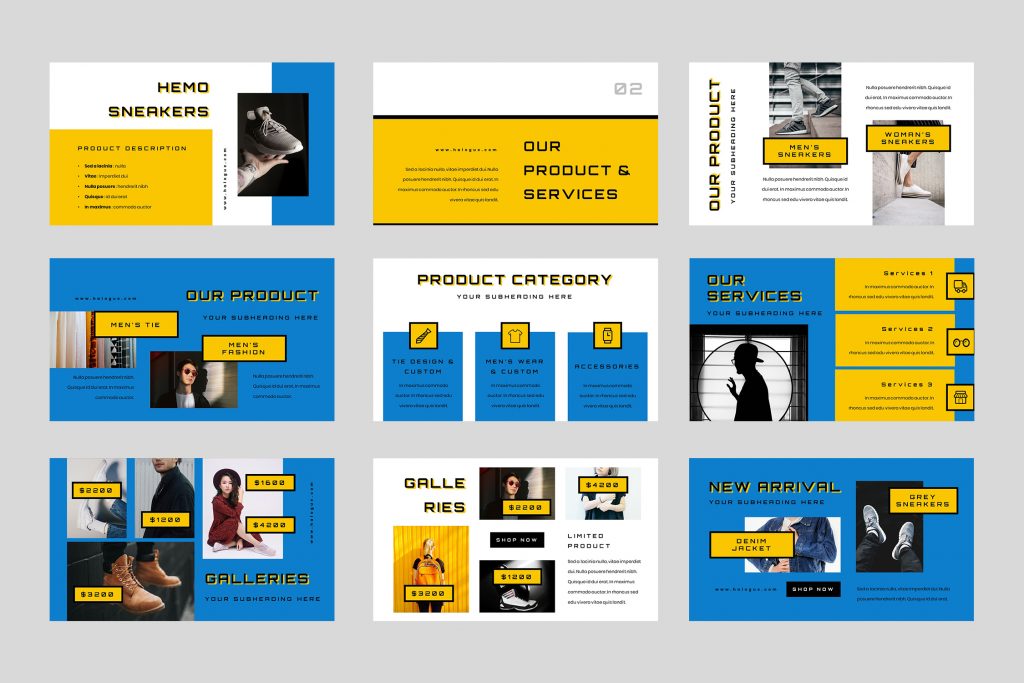 Dynamic Presentation Template | TMint