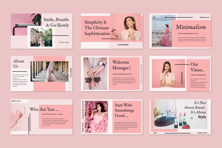 Cherry Presentation Template | TMint