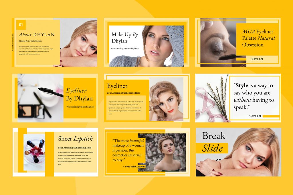 Sandra Presentation Template | TMint