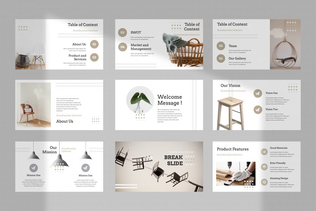 Cove Story Presentation Template | TMint