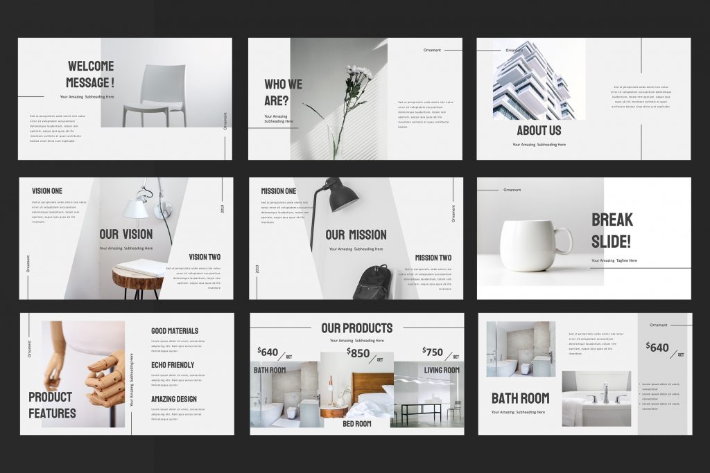 Ornament Presentation Template | TMint