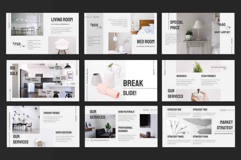 Ornament Presentation Template | TMint