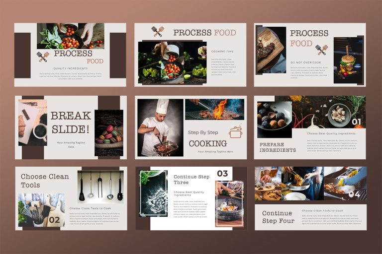 Cafe & Resto Presentation Template | TMint