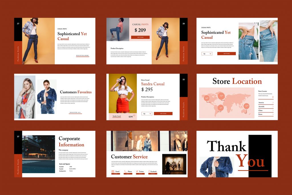 Cherry Presentation Template | TMint