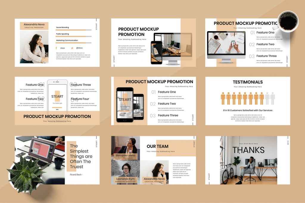 Gamma Presentation Template | TMint