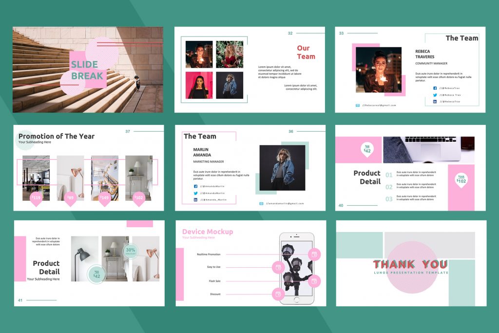 Tamara Presentation Template | TMint