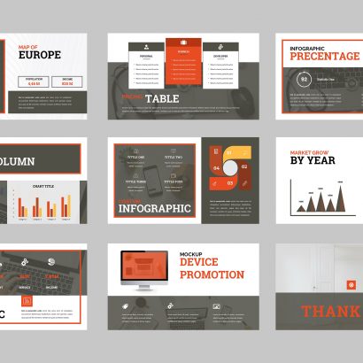 Beblock Presentation Template | TMint