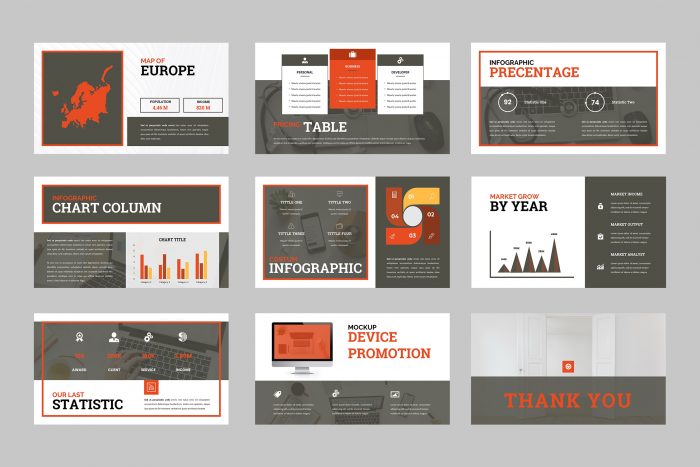 Beblock Presentation Template | TMint