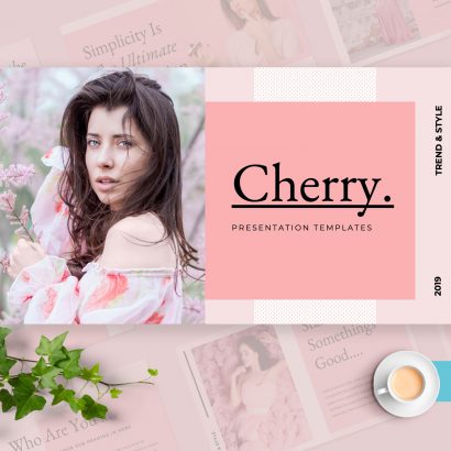 Cherry Presentation Template | TMint