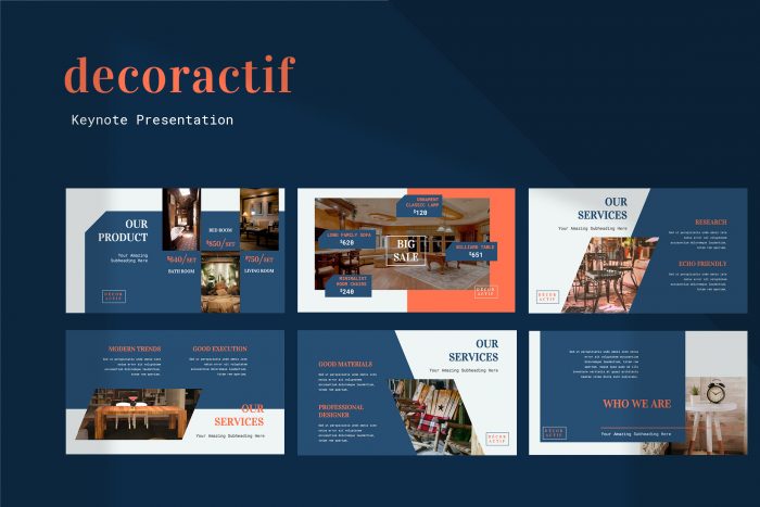 Decoractife Presentation Template | TMint
