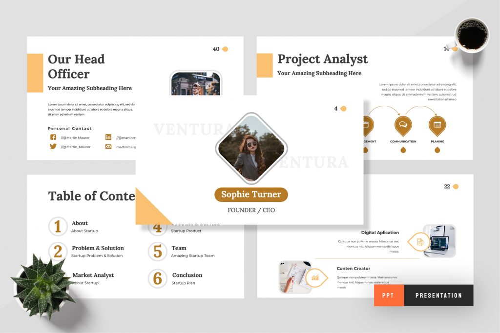 Tamara Presentation Template | TMint