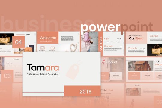 Tamara Presentation Template | TMint