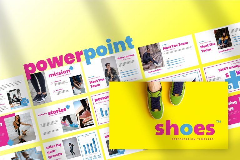 Shoes Presentation Template | TMint