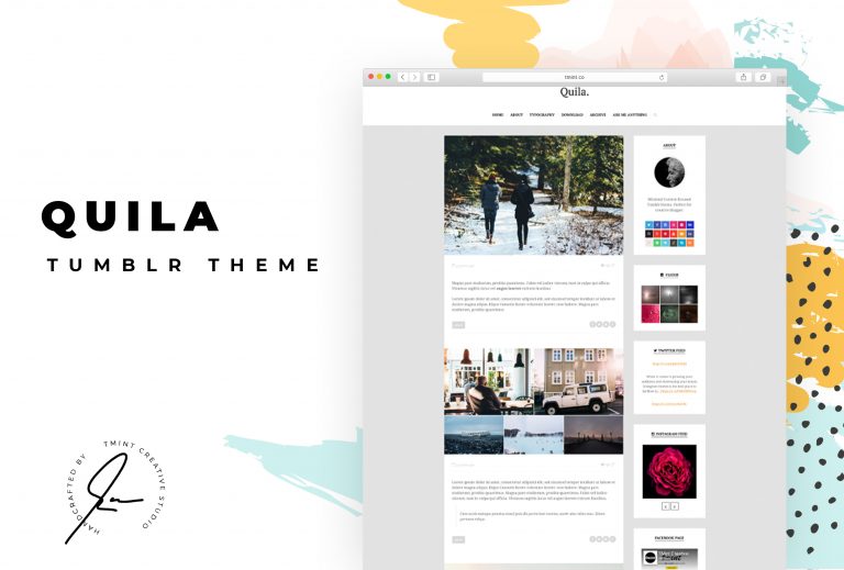 Blank Tumblr Theme | TMint