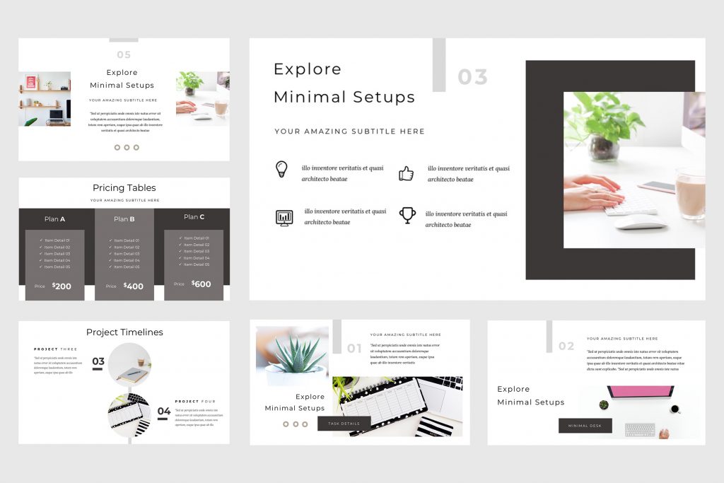 Gamma Presentation Template | TMint