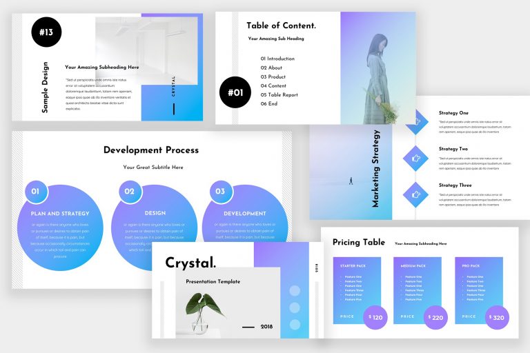 Crystal Presentation Template | TMint