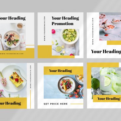 Two – Food Social Media Kit | TMint