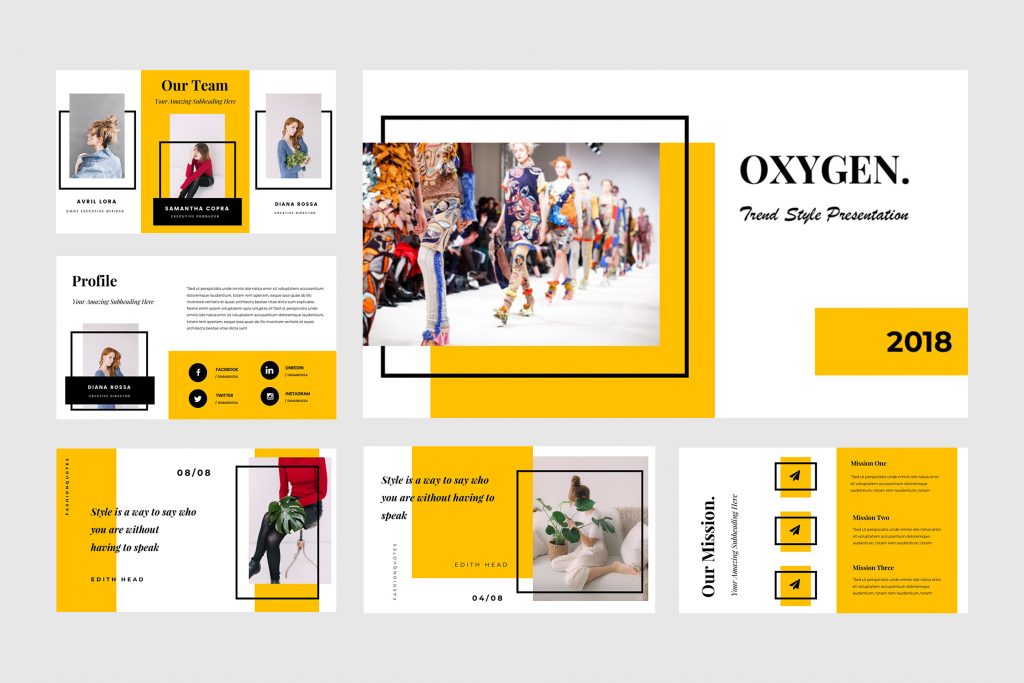 Oxygen Powerpoint Presentation | TMint