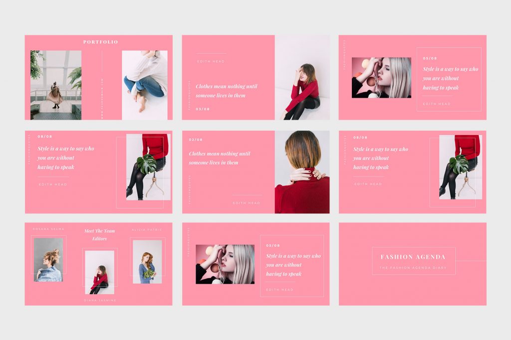 Sandra Presentation Template | TMint