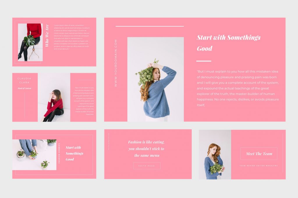 Dynamic Presentation Template | TMint