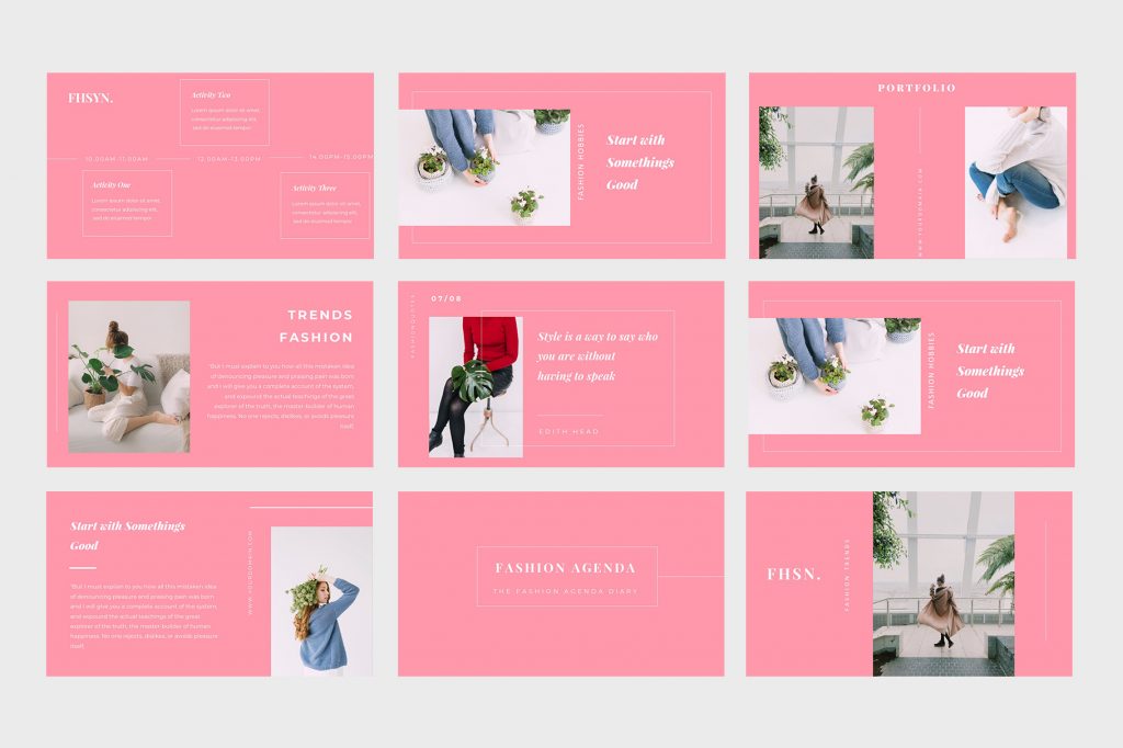 Sandra Presentation Template | TMint