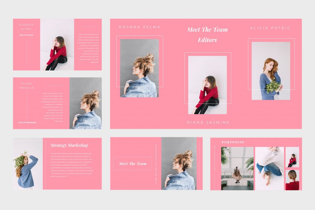 Sandra Presentation Template | TMint