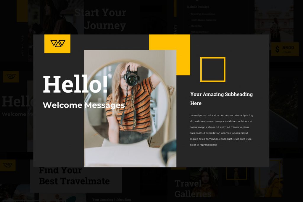 Beblock Presentation Template | TMint