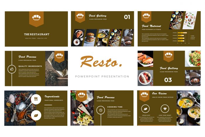 Resto Presentation Template | TMint