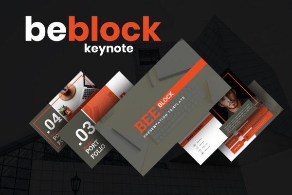 Beblock Presentation Template | TMint