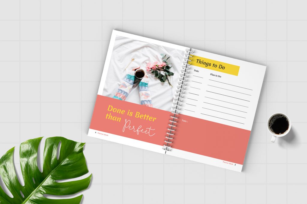 Worksheet Daily Planner Book – One | TMint
