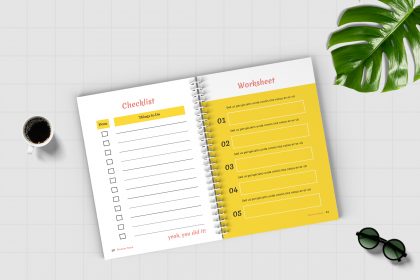 Worksheet Daily Planner Book – One | TMint