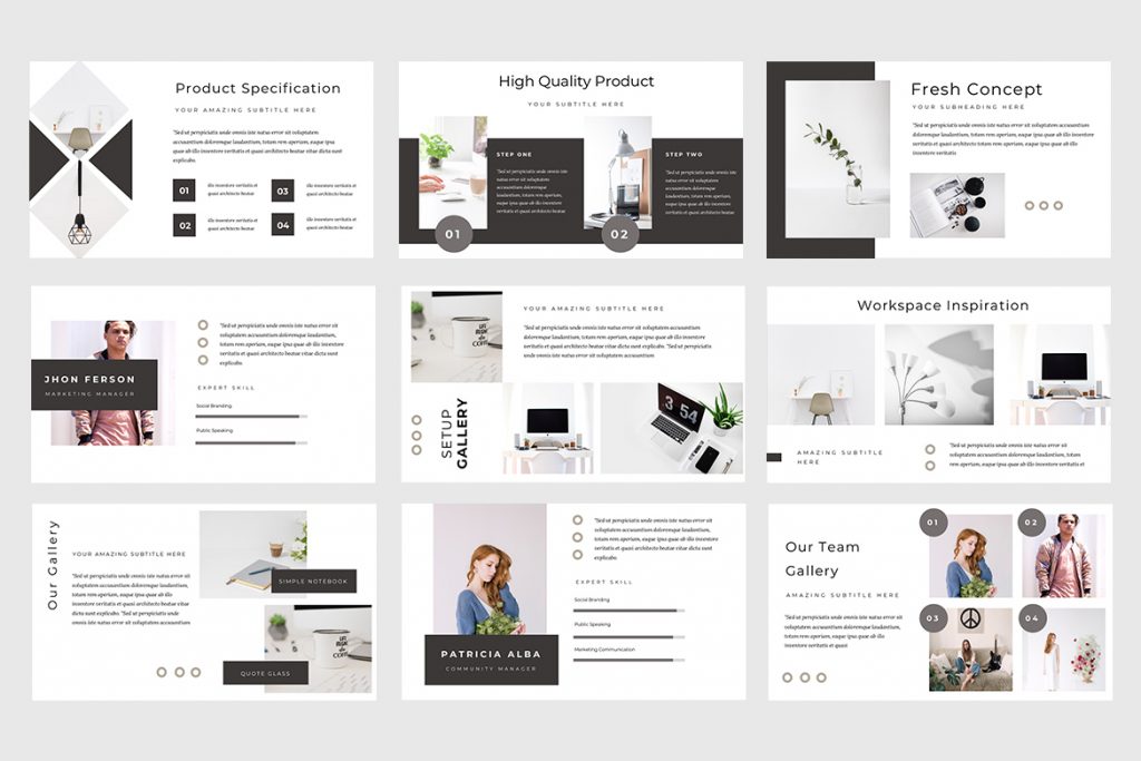 Gamma Presentation Template | TMint