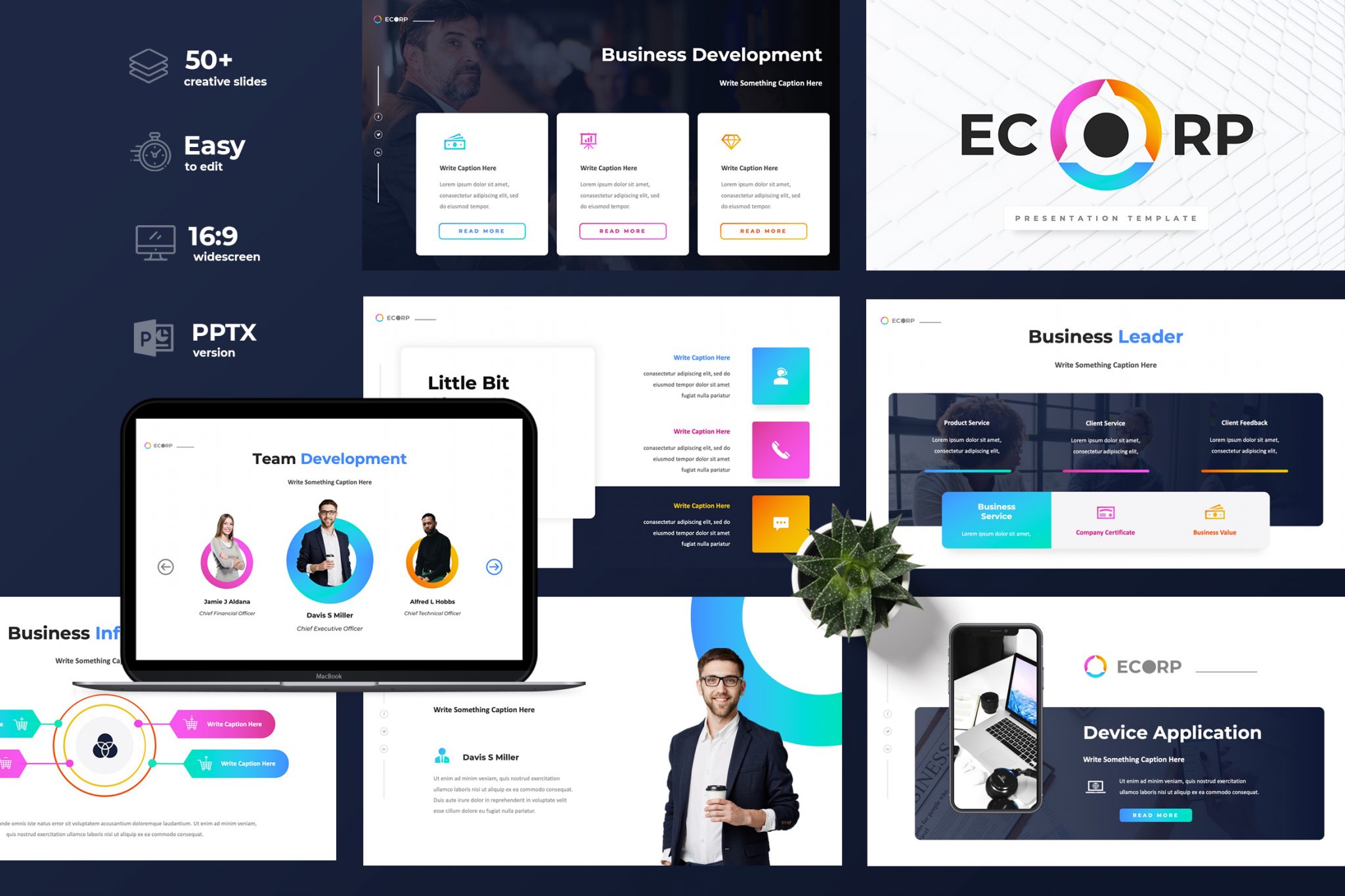 15+ Collection of Blue Color for Business Presentation | TMint