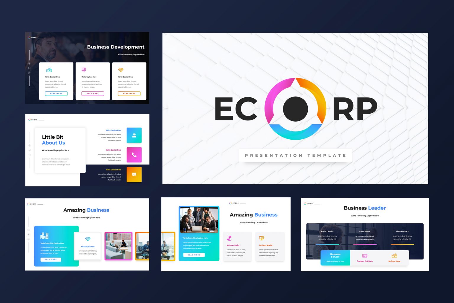 Ecorp Presentation Template | TMint