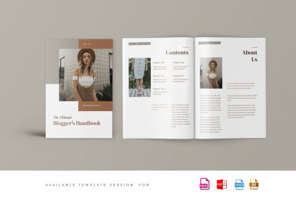 Minimalist Workbook Template | TMint