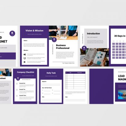 Lead Magnet Workbook Template | TMint