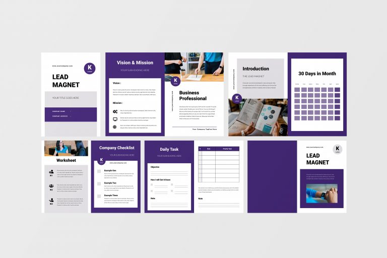 Friday – Annual Report Template | TMint