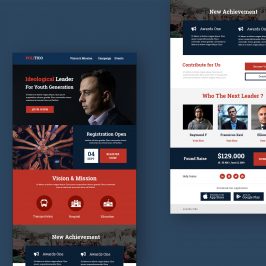 Politics Fashion Email Newsletter UI Template | TMint