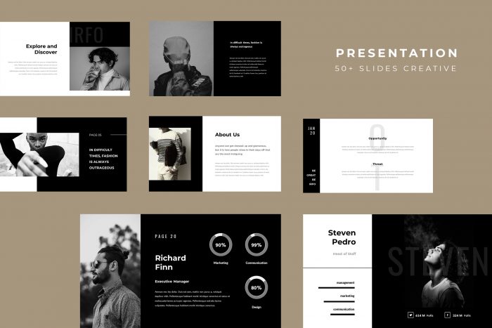 Sandra Presentation Template | TMint