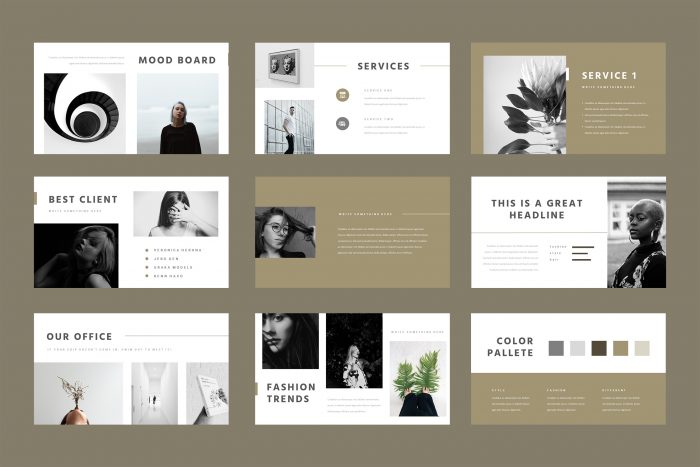 Sandra Presentation Template | TMint