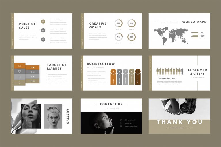 Sandra Presentation Template | TMint