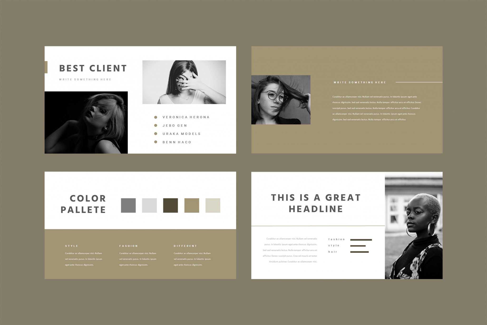 Sandra Presentation Template | TMint