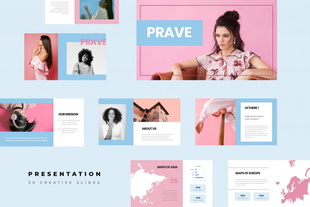 Dynamic Presentation Template | TMint
